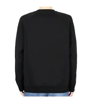 C.P. COMPANY Embroidered Logo Fleece Pullover