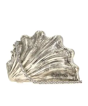 J.W.ANDERSON Jw Anderson Shell Metal Clutch Bag
