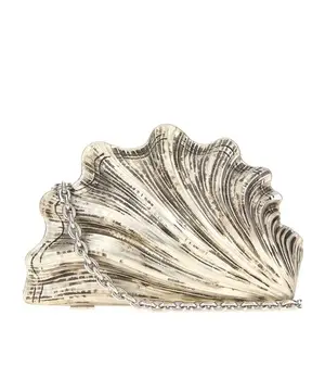 J.W.ANDERSON Jw Anderson Shell Metal Clutch Bag