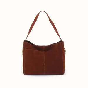 Hobo Render Shoulder Bag - Chocolate