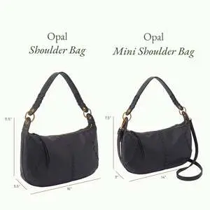 Hobo Opal Shoulder - Black