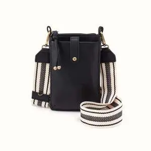 Hobo Cass Phone Crossbody Black