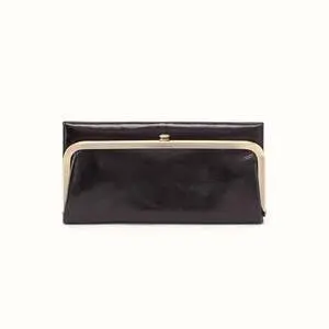 Hobo Rachel Continental Wallet Black