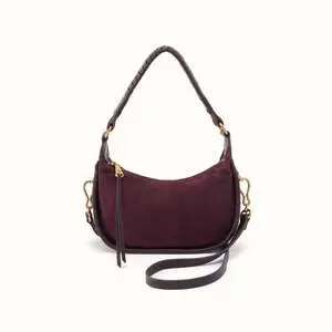 Hobo Mia Crescent Small - Dark Cherry