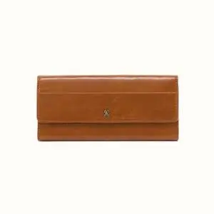 Hobo Jill Large Trifold Wallet - Truffle