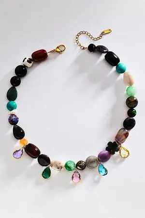 HANNAH B. Rabow Gemstone Necklace - Multi