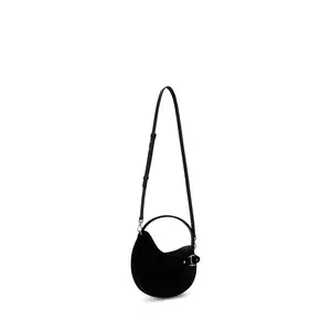 Ralph Lauren Velvet Small Tasha Crossbody Bag