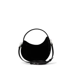 Ralph Lauren Velvet Small Tasha Crossbody Bag
