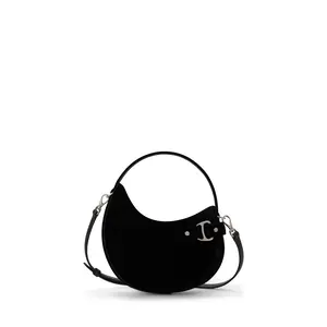Ralph Lauren Velvet Small Tasha Crossbody Bag