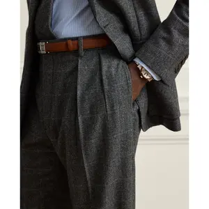 Ralph Lauren Glenn Hand-tailored Tick-weave Trouser