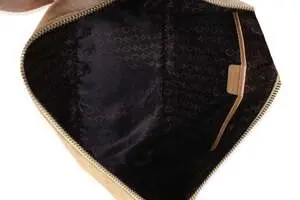 Celine Vintage Cream Macadam Shoulder Bag
