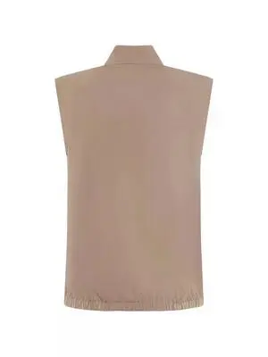 VALENZA High-neck Zip-up Gilet
