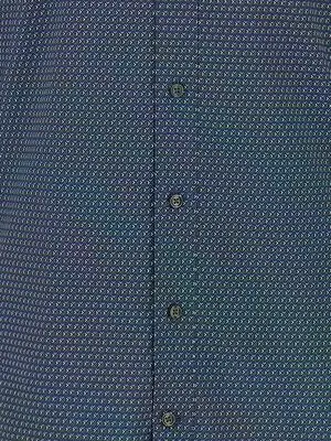 Michael Kors Micro-pattern Slim-fit Shirt