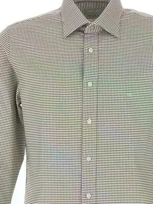Michael Kors Micro-check Cotton Shirt