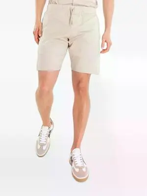 VALENZA Drawstring-waist Track Shorts - Neutrals
