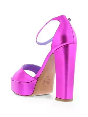ALBANO Metallic Platform Sandals