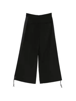 Cynthia Rowley Satin-stripe Drawstring Trousers