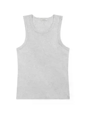 ENTIRE STUDIOS Ribbed-knit Tank Top - Grey