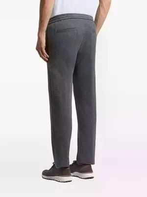 Peserico Mélange-effect Drawstring-waist Track Pants