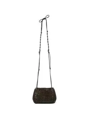Philosophy Di Lorenzo Serafini Crocodile-effect Leather Shoulder Bag