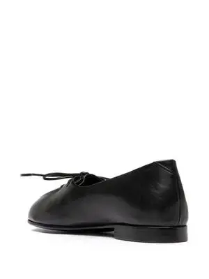 Officine Creative Oliver Leather Ballet Flats - Black