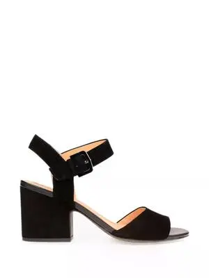 Geox Buckle-fastening Block-heel Sandals - Black