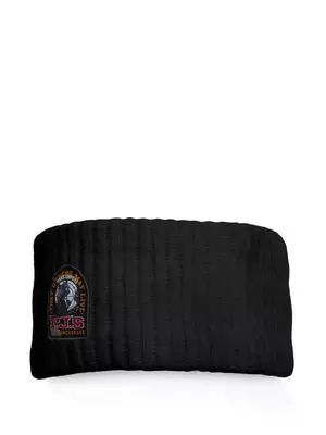PARAJUMPERS Calane Logo-patch Ribbed Headband - Black