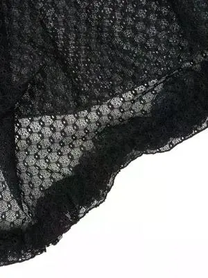 Isabel Marant Étoile Bead-embellished Lace-panel Maxi Skirt