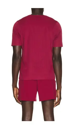 Lululemon Fast And Free Short Sleeve Shirt In Red