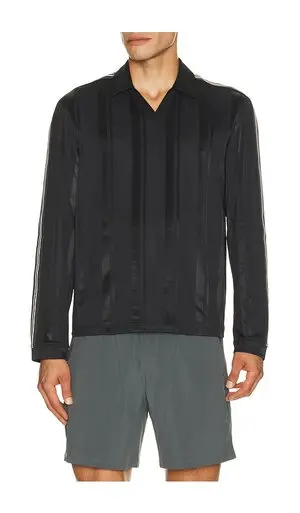 Lululemon Knit Stripe Rugby Shirt