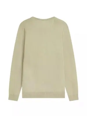 Scotch & Soda Logo-embroidered Crew-neck Sweater
