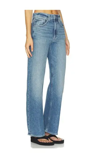Paige Arellia Skimmer High Rise Barrel Jeans In Denim-medium