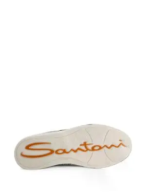 Santoni Logo-patch Sneakers