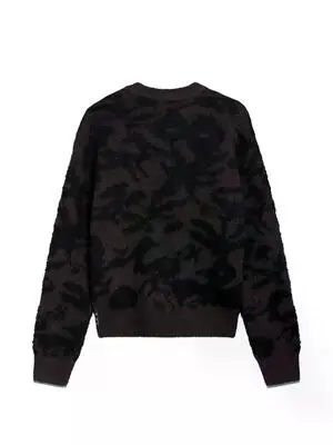 Scotch & Soda Abstract-pattern Brushed Sweater