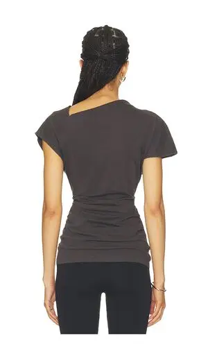 AGOLDE Beckly Tee In Brown