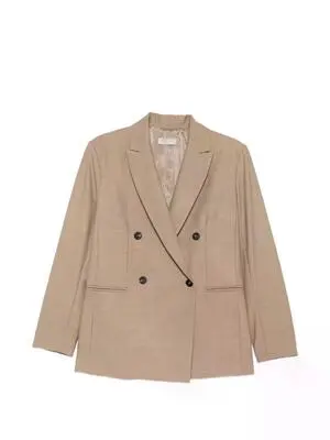 Antonelli Firenze Double-breasted Blazer - Neutrals