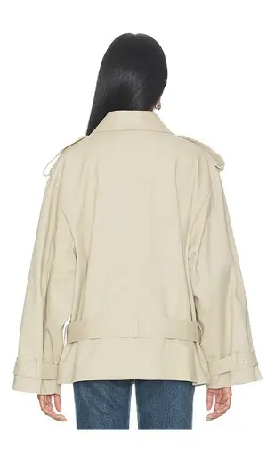 LAMARQUE Vinetta Jacket In Tan - Khaki