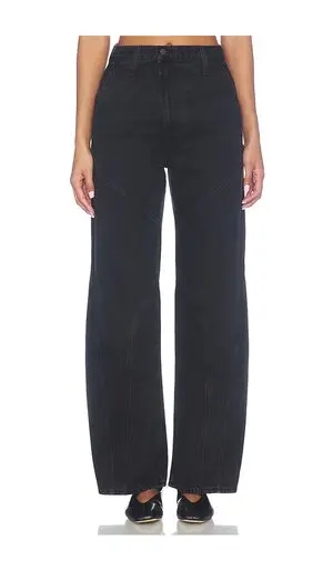 AGOLDE Reena Jean In Black