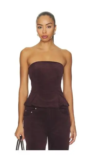 Steve Madden Dawnette Top In Purple - Fig