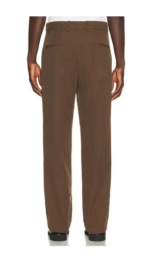KROST Elliot Tencel Trousers In Brown