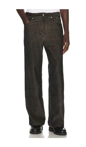 KROST 5 Pocket Corduroy Trousers - Black