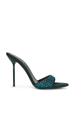 Paris Texas Lidia Mule In Teal - Teal Quartz