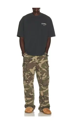 ALLSAINTS Backstage Short Sleeve Tee In Grey