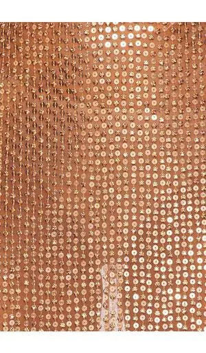 Retrofete Lolly Sequin Dress In Brown