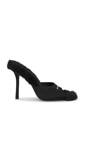 Alexander Wang Cher 105mm Faux Fur Mule
