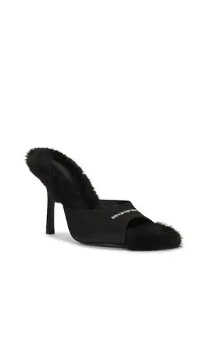 Alexander Wang Cher 105mm Faux Fur Mule
