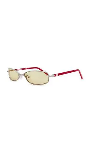 BRU EYEWEAR Hudson Sunglasses In Metallic Gold