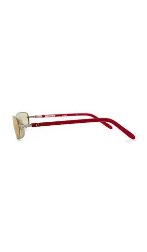 BRU EYEWEAR Hudson Sunglasses In Metallic Gold