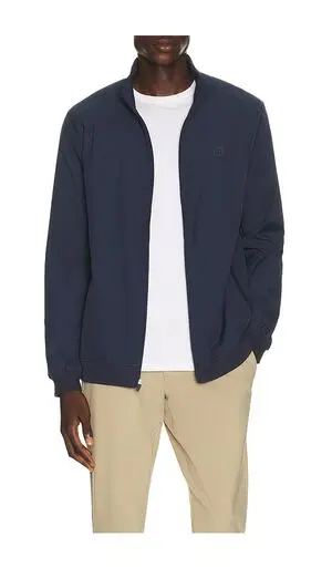 Travis Mathew Otc 2.0 Full Zip Jacket In Blue