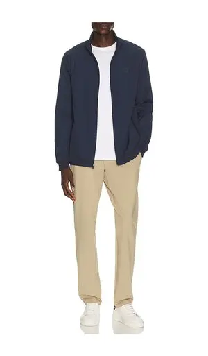 Travis Mathew Otc 2.0 Full Zip Jacket In Blue